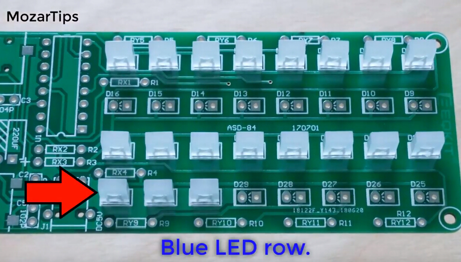 Asd 84 Audio Spectrum Display 8x4 Diy Kit Music Level Indicator Voice Spectrum Lights Learning